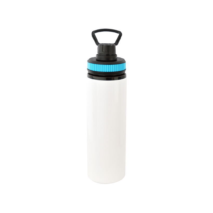 Botella de aluminio 750ml Tapa roscable Azul – SuperSigns